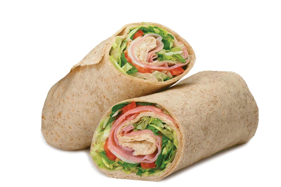 Turkey And Cheese Wrap